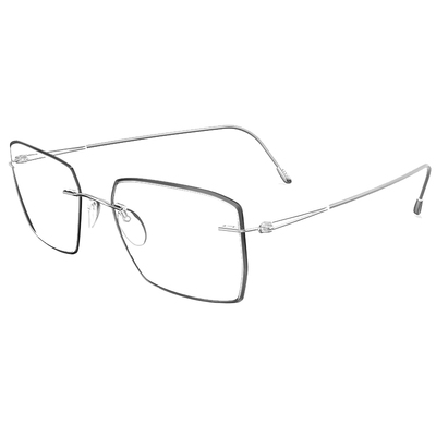 诗乐男女方形钛眼镜架