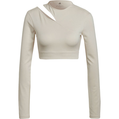 Adidas/阿迪达斯正品休闲女子时尚潮流运动训练长袖T恤HM3180