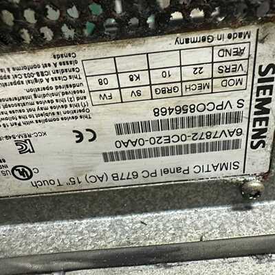 议价西门子工控屏，PC677B   6AV7872-0CE20-维修