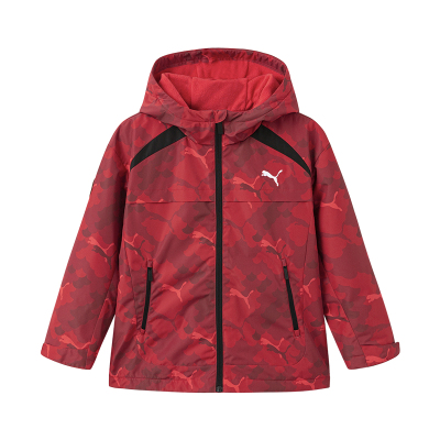 PUMA彪马连帽印花外套防风雨