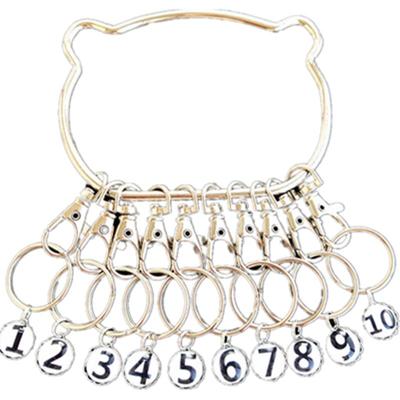 钥匙扣盘定制房号分类标记牌