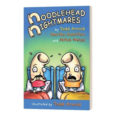 Noodlehead Nightmares 面条头的噩梦 儿童英语绘本 和谐幽默 全彩漫画 英文原版进口图书