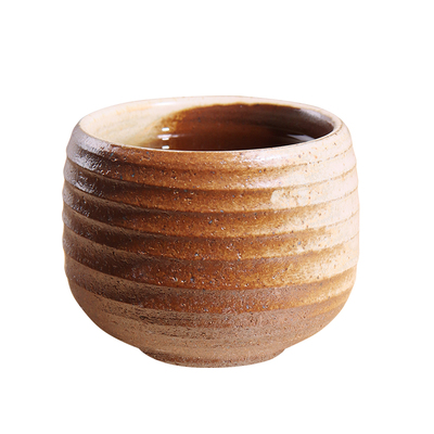 棉小城柴烧杯粗陶复古防烫主人杯