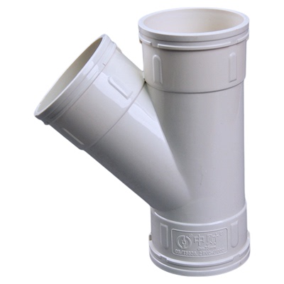 斜三通排水管中财Y型等径