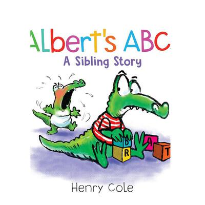 【预售】艾伯特的ABC英文儿童趣味进口原版书精装Albert's Abcs COLE Peachtree Publishers