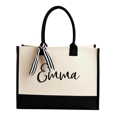 Bachelorette Party Tote Bags定制新娘派对手提包婚礼伴娘礼物袋