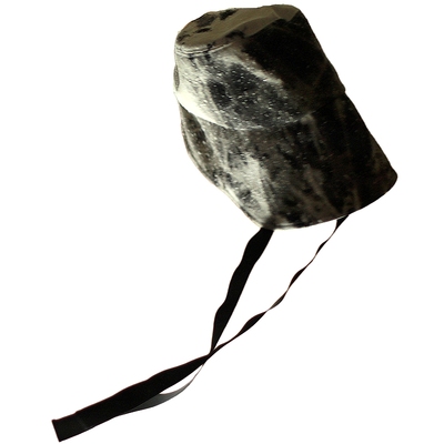 秋季扎染牛仔复古盆帽波奈特帽