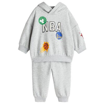 【NBA】HM童装男婴套装2件式夏季卫衣连帽衫和慢跑裤1307309
