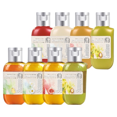 Na奈十八本保湿修护植物萃取护发素洗发水旅行装便携50mlx8瓶