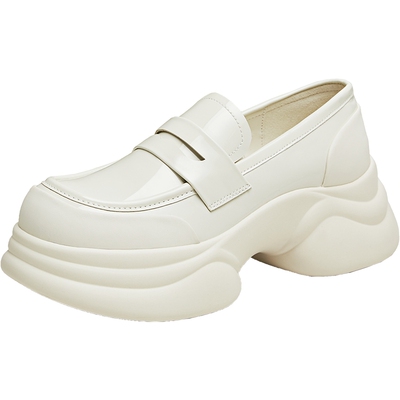 TATA/他她乐福鞋时尚厚底