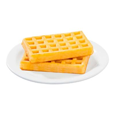 丹夫华夫格子软饼原味奶油无蔗糖