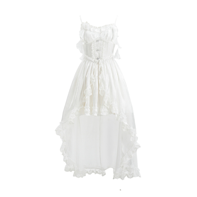 珠光设计感轻lo洛丽塔重工连衣裙