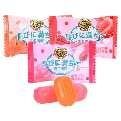 喜乐满满500g散装果汁徐福记