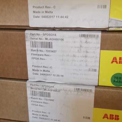 议价ABB贝利主控 SPDSO14  SPDSI14  全新原装维修