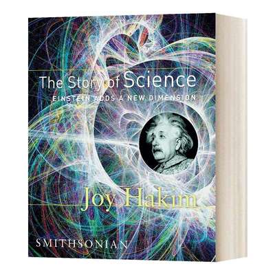 科学的故事 英文原版 The Story of Science Einstein Adds a New Dimension 爱因斯坦 精装 英文版 进口英语原版书籍
