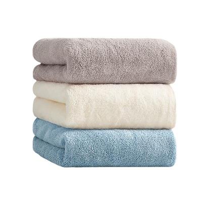 三利毛巾2条装洗澡家用吸水速干