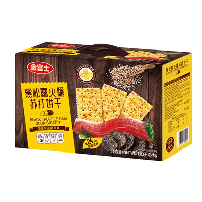 金富士黑松露火腿苏打饼干1.03kg