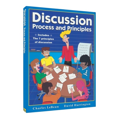 【自营】Discussion Process and Principles 小组讨论的过程和原则 英语小组讨论指南手册 含音频 英文原版进口教辅
