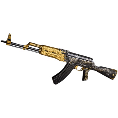 PUBG绝地求生吃鸡枪皮肤 锦衣夜行-AKM龙纹CDK兑换码迎新春武器AK