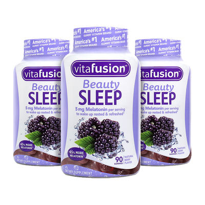 vitafusion5mg褪黑素软糖