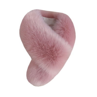 秋冬皮草狐狸毛围巾长款保暖围脖