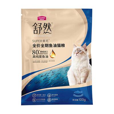 麦富迪舒然鱼油猫粮200g鸡肉三文鱼成幼通用美毛靓毛