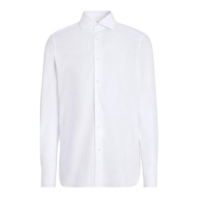ZEGNA杰尼亚白色长袖衬衫