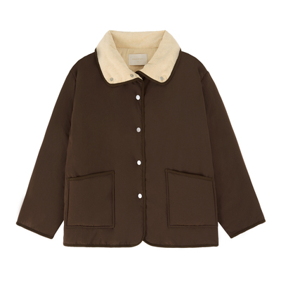 MISAZ韩系复古夹棉保暖松软棉服