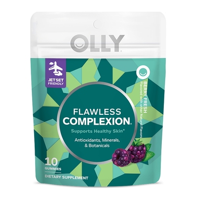 【天猫U先】OLLY肌肤去瑕清透祛痘内调维E焕亮美肌维生素A维C软糖