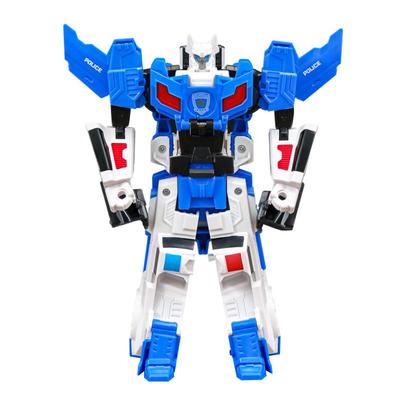 大号变形机器玩具汽车合体机器人碰撞二合一拼装飞机儿童男孩模型