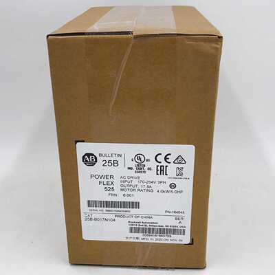 议价25B-B017N104罗克韦尔ABPowerFlex525变频器全新25BB017N104