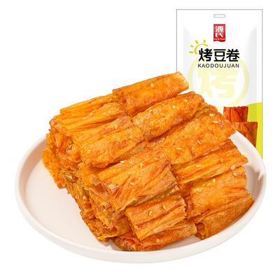 源氏老式麻辣味小包装手撕豆卷