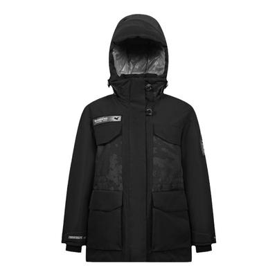 波司登抽腰工装酷拽风衣