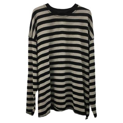 TY1980韩版宽松长袖条纹T恤女秋