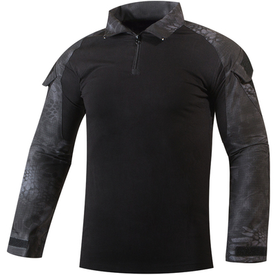 蛙服长袖修身耐磨迷彩服战狼同款