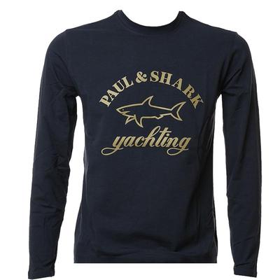 paulshark鲨鱼男士时尚圆领T恤