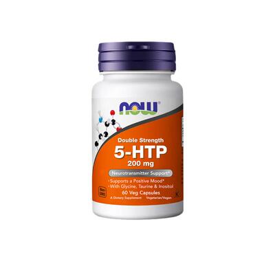 【自营】诺奥5-HTP双倍强度五羟色氨胶囊睡眠宝舒缓压力200mg60粒