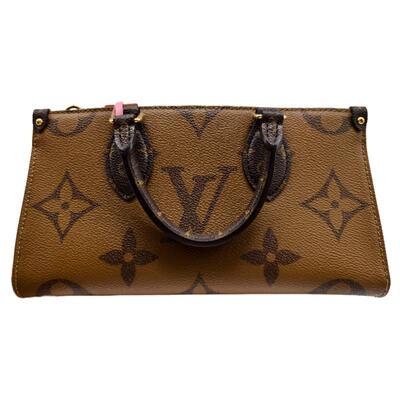 【自营】中古全新未使用LV OnTheGo反转大老花横版托特包全套百搭