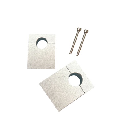 支架管卡铝合金喷砂氧化实验室