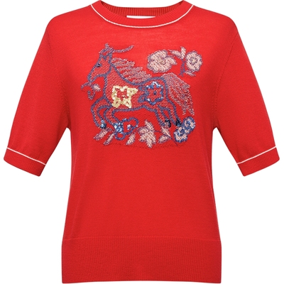 EP雅莹2026新款羊绒棉针织衫