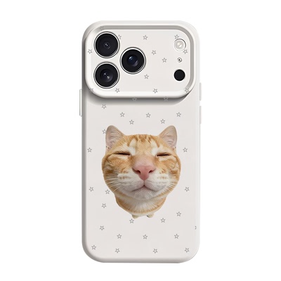 打盹猫咪适用苹果18情侣手机壳iPhone17promax可爱16plus新款15小众14高级感13磁吸12软x液态硅胶xr男女air套