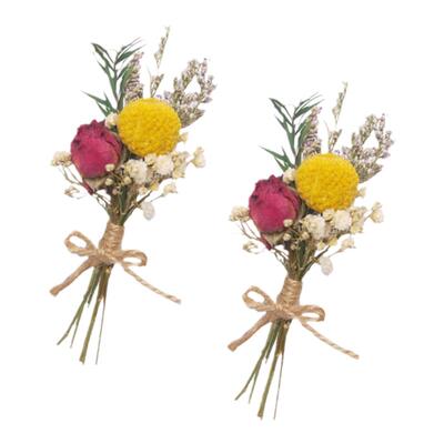 迷你天然干花永生花束DIY手工diy