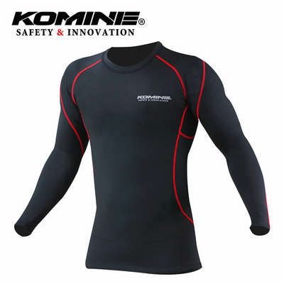 KOMINE秋冬摩托发热速干保暖滑衣