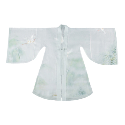 锦上堇瑟唐制圆领袍套装秋季新款