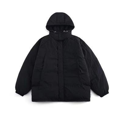 重磅白鸭绒连帽羽绒服