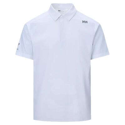 HH夏季防晒透气针梭拼接POLO衫