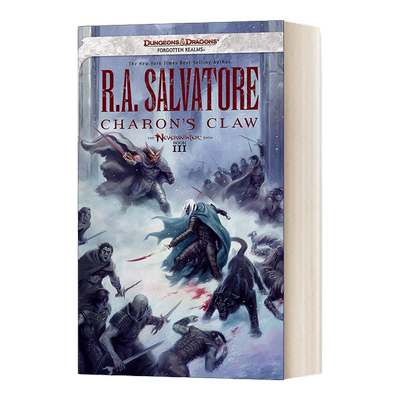 英文原版 Charon's Claw Legend of Drizzt Neverwinter Saga  Book 3 龙与地下城 无冬城系列3 查荣之爪 英文版 进口英语原版书籍