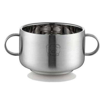 onlycook316L不锈钢儿童吃饭碗