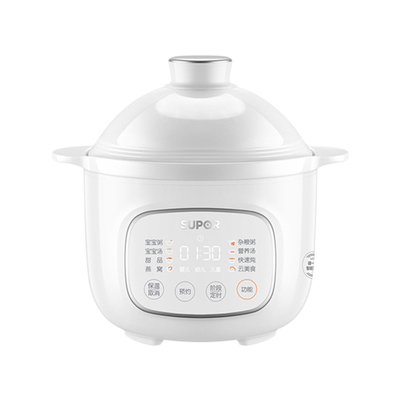 苏泊尔电炖锅宝宝煮粥锅婴儿辅食锅bb煲汤燕窝电炖盅陶瓷电砂锅