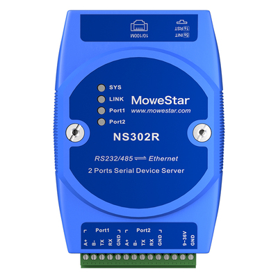 移星工业级RS232/485串口服务器